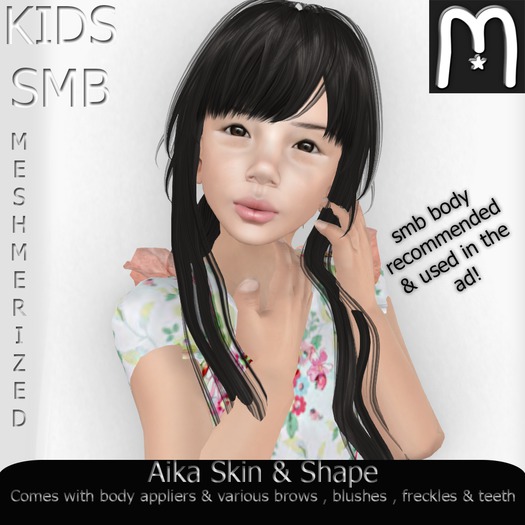 Second Life Marketplace - [MeshMerized] Aika Skin & shape - ALL DEMO