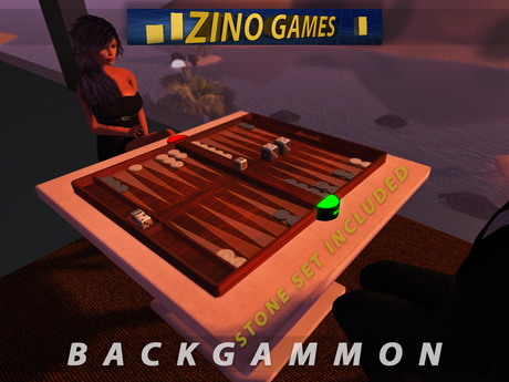 Second Life Marketplace - ZG BOX - Backgammon