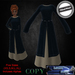 Second Life Marketplace - UD Medieval Gown Blue Elven Scribe Viking