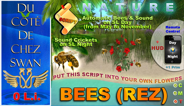 Second Life Marketplace - Bees (Rez) - Script