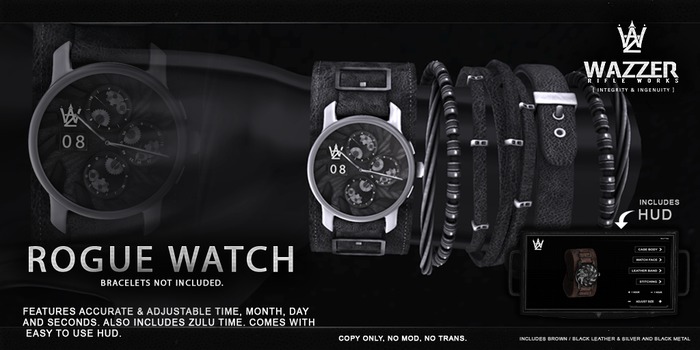 Second Life Marketplace - The Rogue Watch *CLOSEOUT*