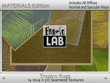 Second Life Marketplace - Materials Edition - Fabric Lab ME Tropico ...