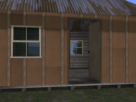 Second Life Marketplace - 9 Prim/LI Solid mesh Shabby Shack with ...
