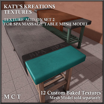 Second Life Marketplace - Full Perm TEXTURES Add-On Set 2 for SPA ...