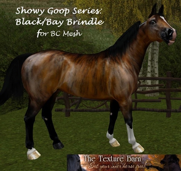 Second Life Marketplace - BC - Show Goop Series: Black Bay Brindle ...
