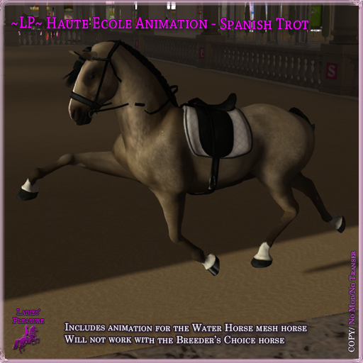 Second Life Marketplace - ~LP~ Haute Ecole WH Animation - Spanish Trot