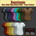 Second Life Marketplace - *Reanimate* Men's Mesh Ring Button Shirt ...