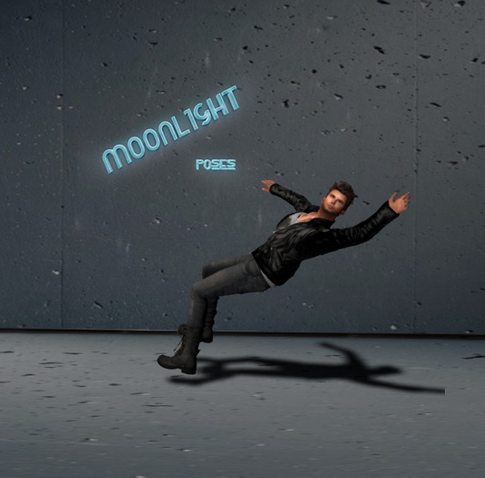 Second Life Marketplace - Moonlight Poses - Hero 4M - Single Pose