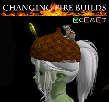 Second Life Marketplace - AP - Pixie Acorn Helmet Chipmunk Petite