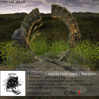Second Life Marketplace - Ancestral Gate ( broken )