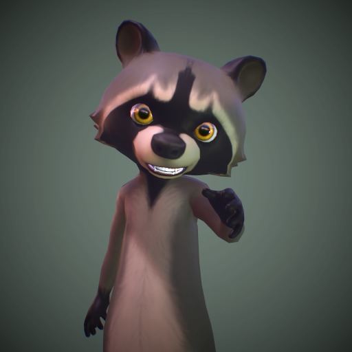 Second Life Marketplace - WUZAN Raccoon avatar