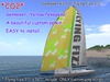 Second Life Marketplace - *CO2* Gennaker "Yellow PekePeke" for Flying Fizz