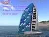 Second Life Marketplace - *CO2* Gennaker "Blue PekePeke" for Flying Fizz