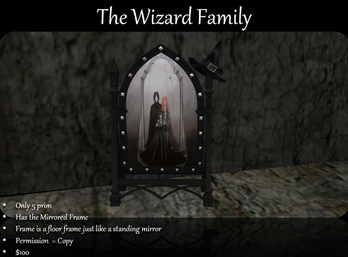 Second Life Marketplace - Wizard Art - Family in the Mirror