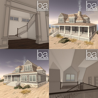 Second Life Marketplace - [ba] hamptons cottage - packaged