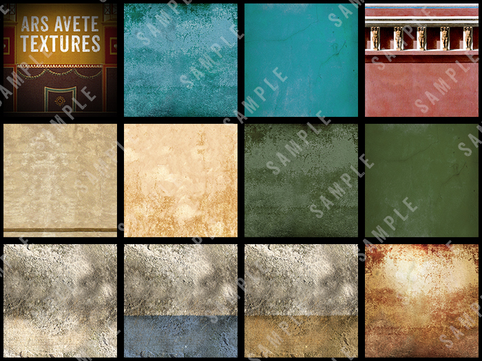 Second Life Marketplace - AA stucco textures colored (15 seamless textures)