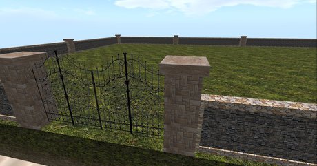 Second Life Marketplace - Fence 44x32m