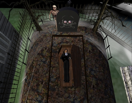 Second Life Marketplace - Halloween Interactive Grave