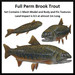Second Life Marketplace - Full Perm Brook Trout Mesh Model Set