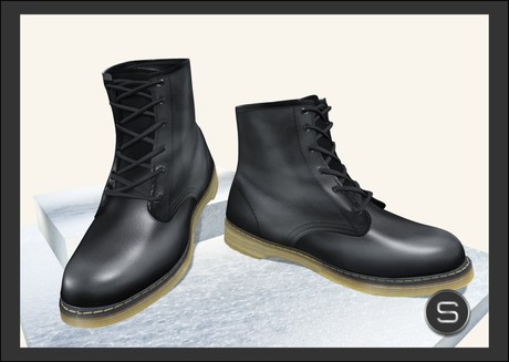 Second Life Marketplace - sharp by [ZD] - MESH - "Martens" Boots - DEMO