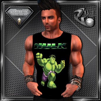 Second Life Marketplace - Aesthetic - Tank Top HULK