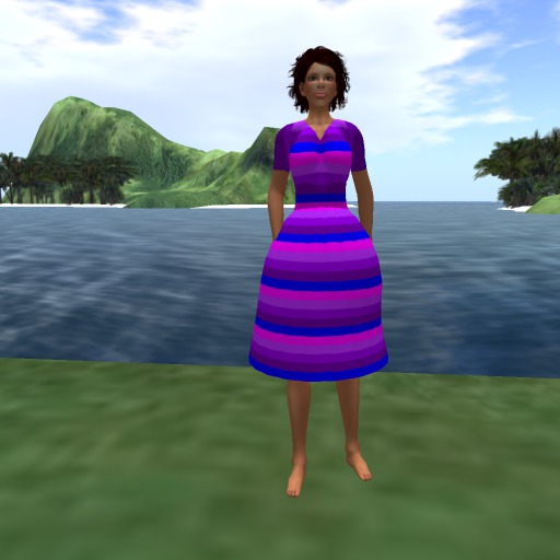 Second Life Marketplace - Transgender Colors Dress by Leelee - Adult Size