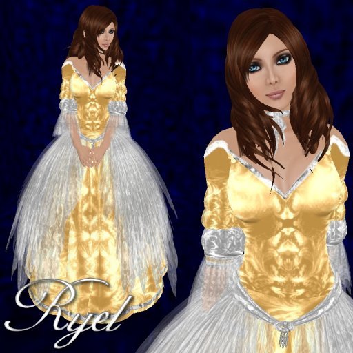 Second Life Marketplace - [K~*~S] Ryel - Gown - Golden