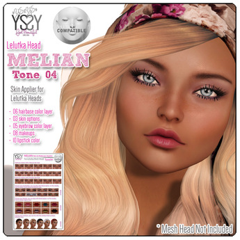 Second Life Marketplace - DEMO *YS&YS* Melian Skin Applier for Lelutka ...