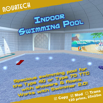 Second Life Marketplace - TARDIS Expansion, Swimming Pool