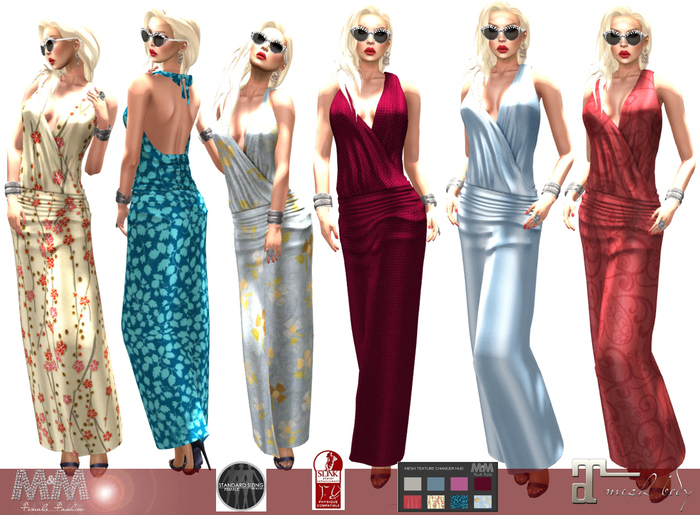 Second Life Marketplace - M&M-DEMO KOKO DRESS MESH