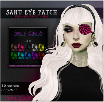 Second Life Marketplace - :Z.S: Sanu eye patch