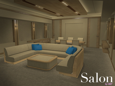 Second Life Marketplace - HMY Salon Studio Apartment - Prefab