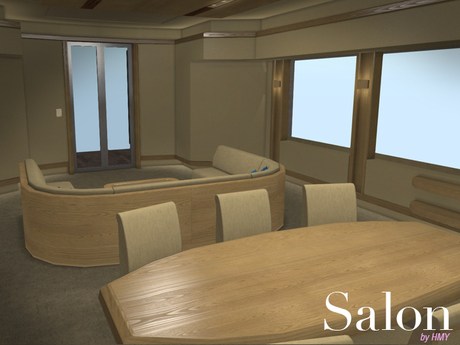 Second Life Marketplace - HMY Salon Studio Apartment - Prefab