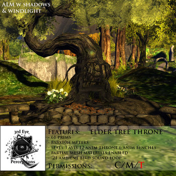 Second Life Marketplace - Elder Tree Throne