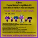 Second Life Marketplace - k-boo purple minion sculpt-mesh kit