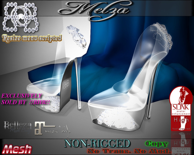 Second Life Marketplace - !!BH!! {MELZA}GIRL'S BEST FRIEND HEELS V15(ADD)