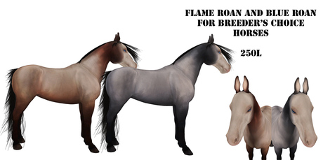 Second Life Marketplace - PASTEL BEAST Breeder's Choice Roan Pack