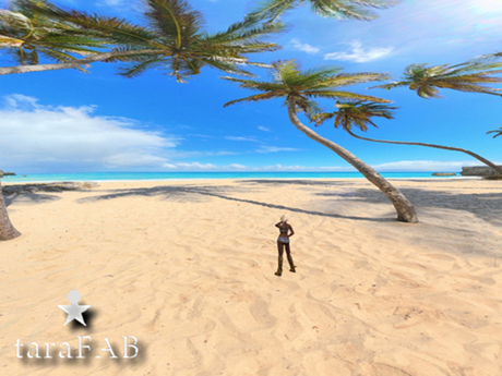 Second Life Marketplace - TROPICAL BEACH Mesh 1 Prim Skybox realistic ...