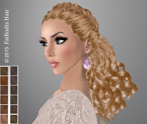 Second Life Marketplace - FaiRodis Gloria hair light shaten DEMO