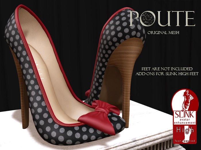 Second Life Marketplace - Poute- Alice High Heels- PinUp