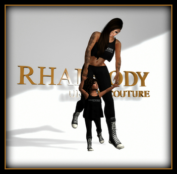 Second Life Marketplace - Rhapsody Urban Couture Logo Outfit for ...