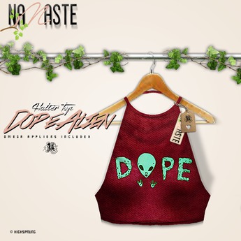 Second Life Marketplace - NAMASTE . Halter Top: Dope Alien