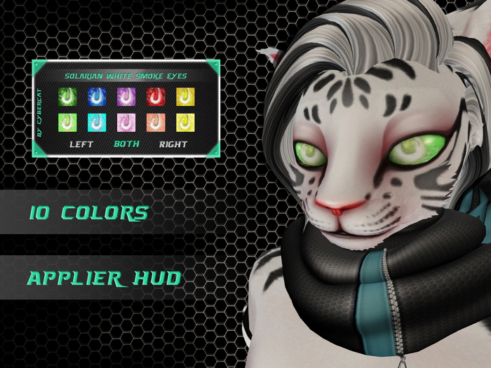 Second Life Marketplace - Solarian White Smoke Eyes