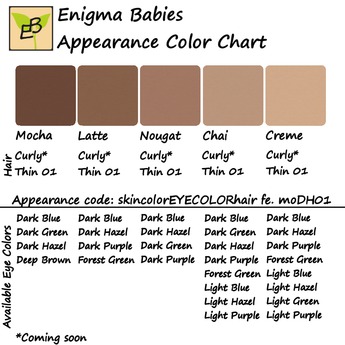 Second Life Marketplace - Enigma Babies Appearance Applicator - crLB01 ...