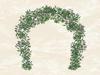 Second Life Marketplace - Clover Archway - Grey & Green Clovers