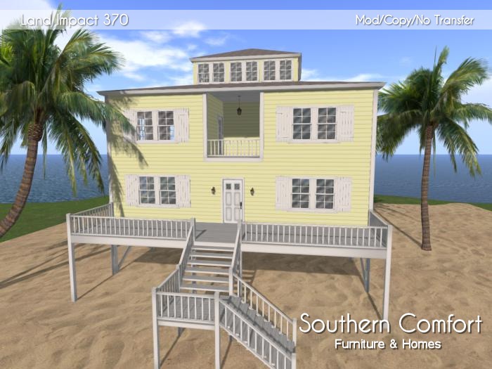 Second Life Marketplace - Ocean Isle Beach House - Southern Comfort