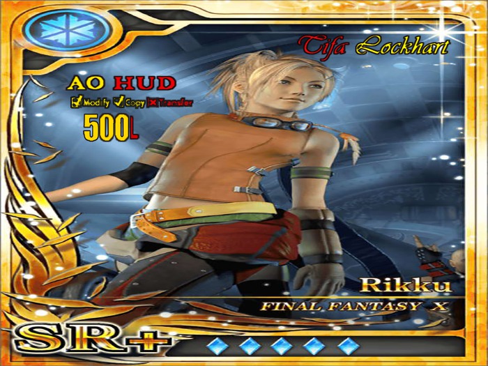 Second Life Marketplace - AO Rikku Al Bhed Classic (FFX) (Boxed) Vers. 1.0