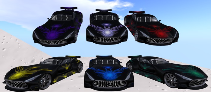 Second Life Marketplace - concept car merco GT