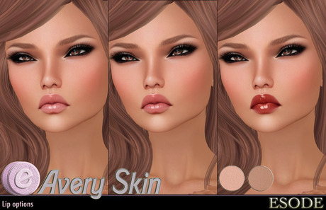 Second Life Marketplace - Esode Avery Skin TMP head & body installers DEMO