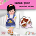 Second Life Marketplace - -CDD- Clogs Yara Red TOT INFANT